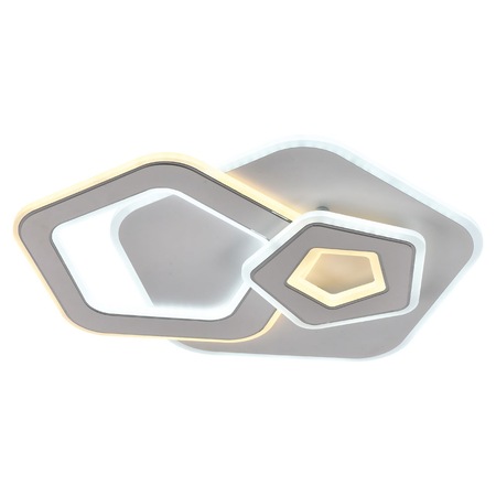 Плафон Ava LED 88W 3CCT с дистанционно, бял, Erste - eMAG.bg