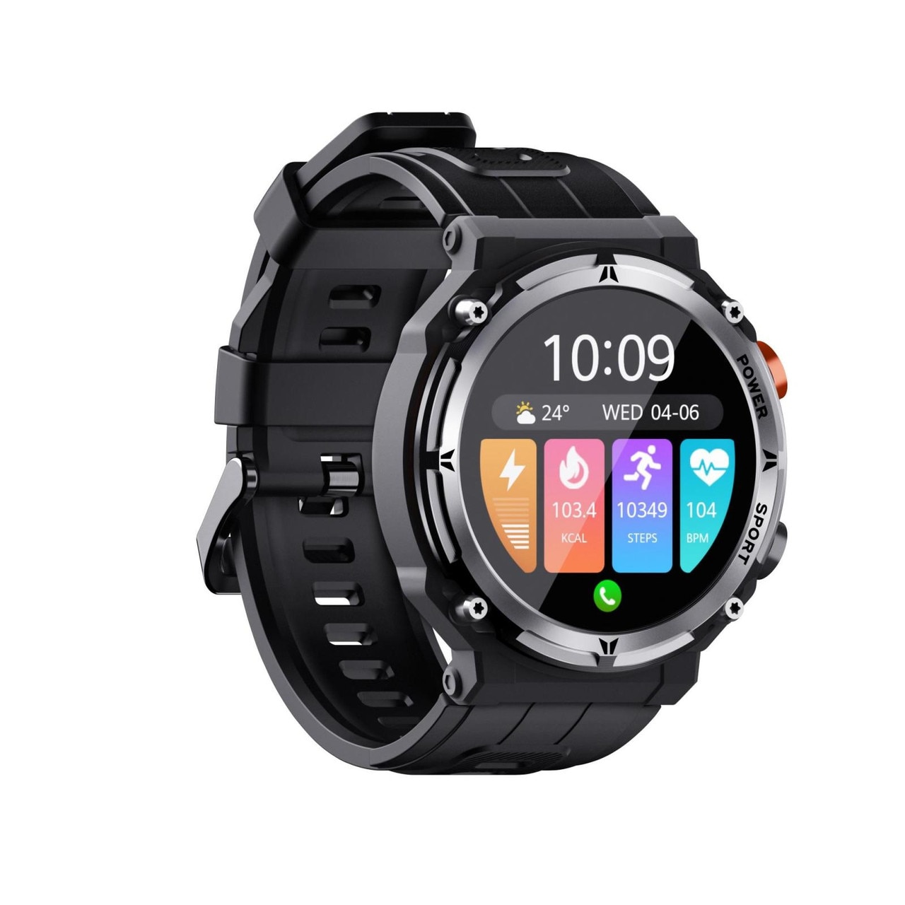 Ceas smartwatch barbati C21 Pro 1.39 inch, Bluetooth 5.2, Wi-Fi ...