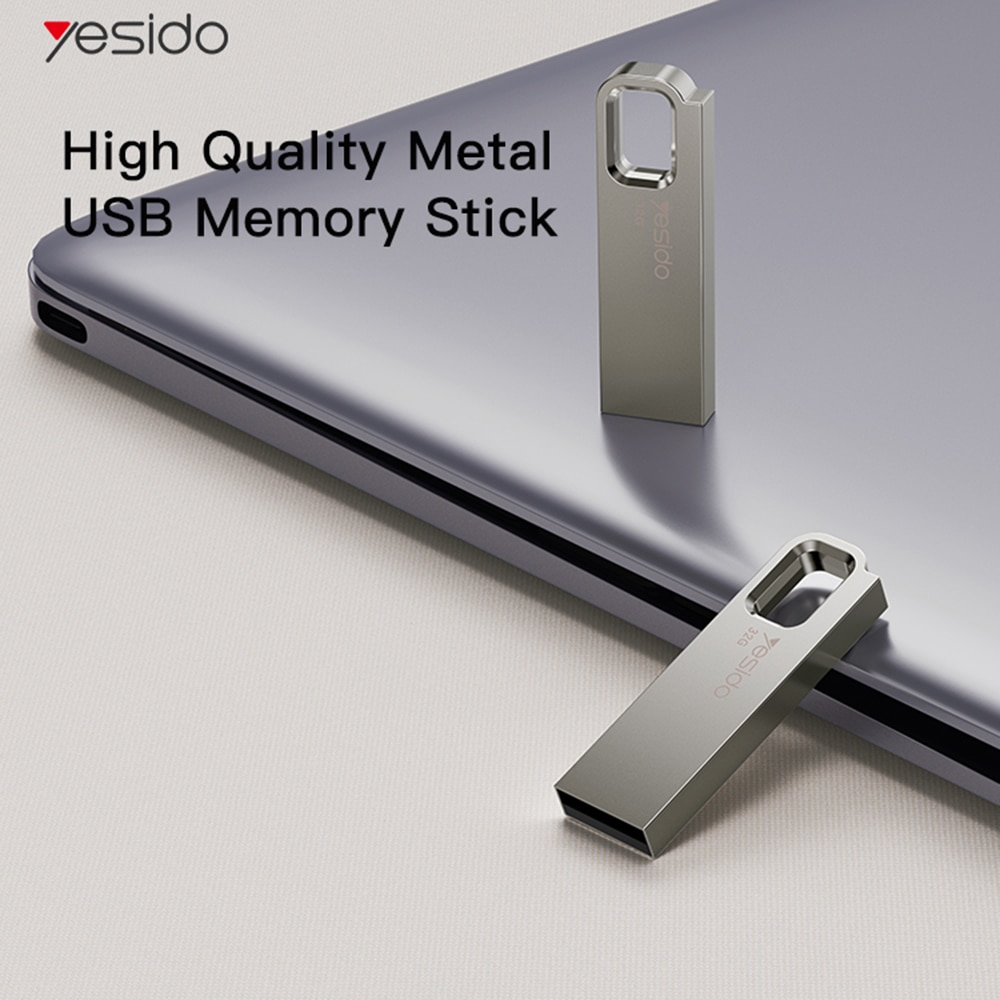 Stick memorie Yesido (FL13) - USB 2.0, 128GB, Waterproof, Zinc Alloy ...