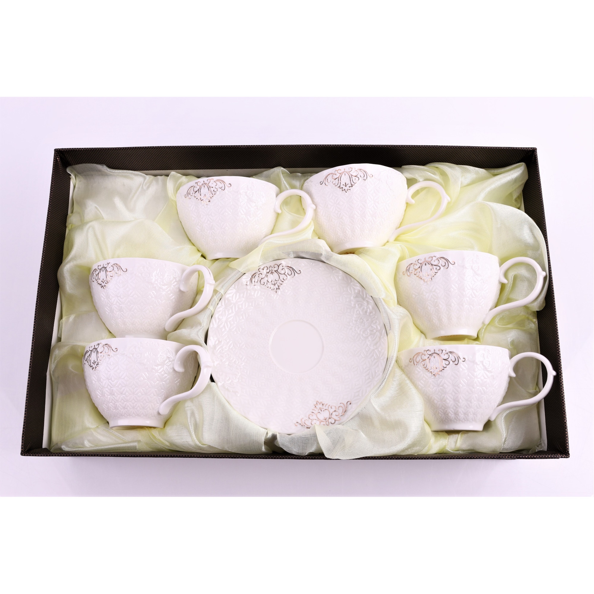 Set 6 cesti cu 6 farfurii, 180 ml luxur collection - eMAG.ro