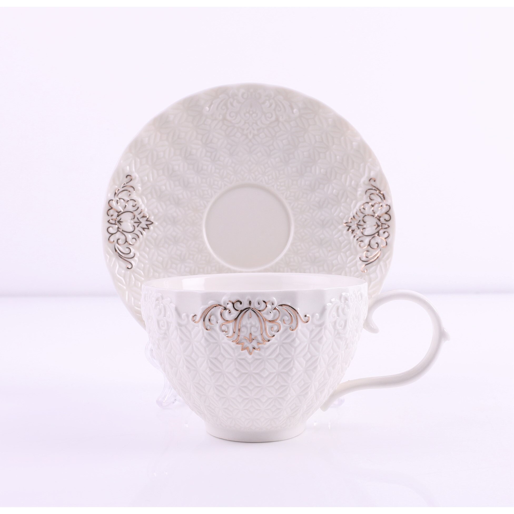 Set 6 cesti cu 6 farfurii, 180 ml luxur collection - eMAG.ro