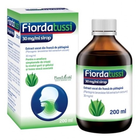 Fiordatussi Sirop, 30 mg/ml, 200 ml, Plantextrakt - eMAG.ro