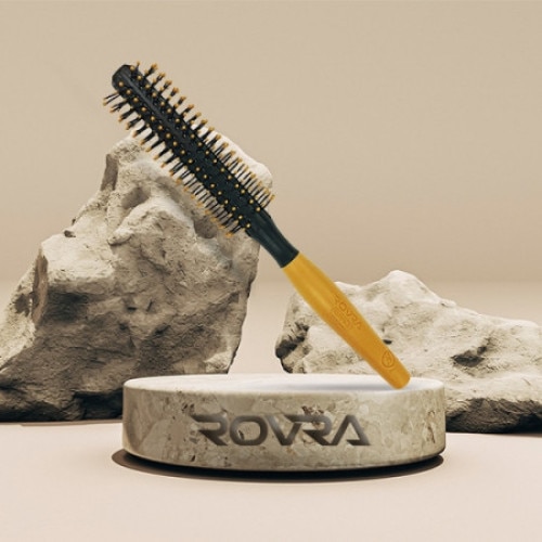 Perie profesionala de coafat Paragon, 21.5 cm, Rovra - eMAG.ro