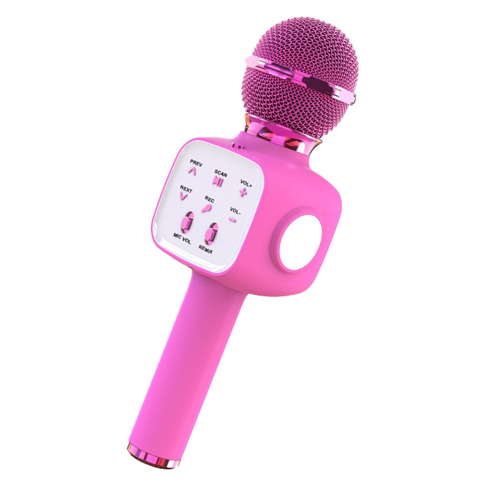 Microfon Wireless Karaoke fara fir, cu acumulator, Yefound®, ABS+Matel ...