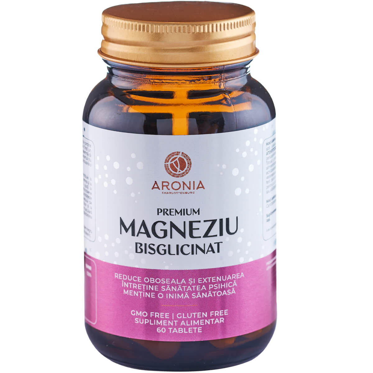 Premium Magneziu Bisglicinat — 60 Tablete - eMAG.ro