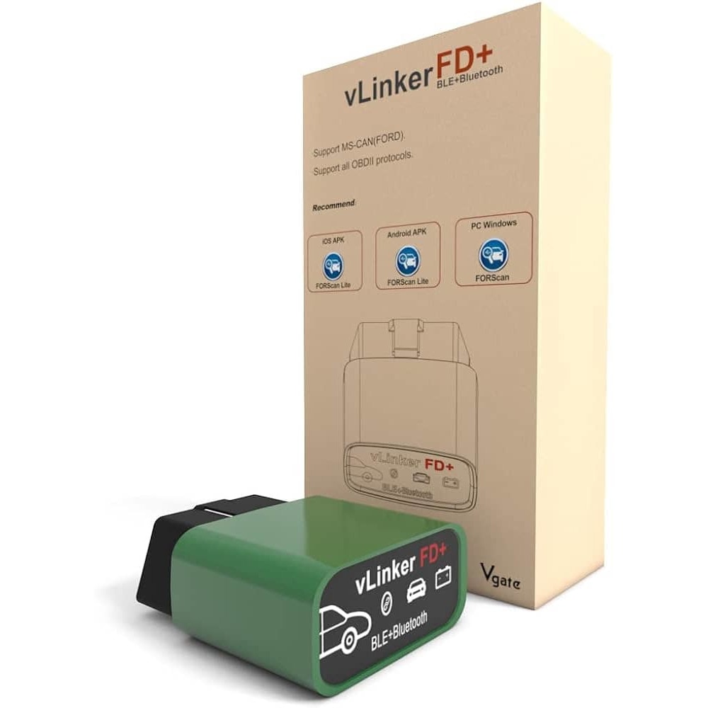 Tester Vgate AutoECU diagnoza ForScan vLinker FD+ bluetooth compatibil ...