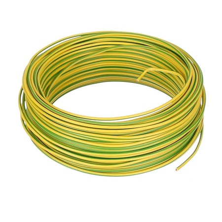 Conductor electric FY 1.5, rola 100m, Verde Galben - eMAG.ro