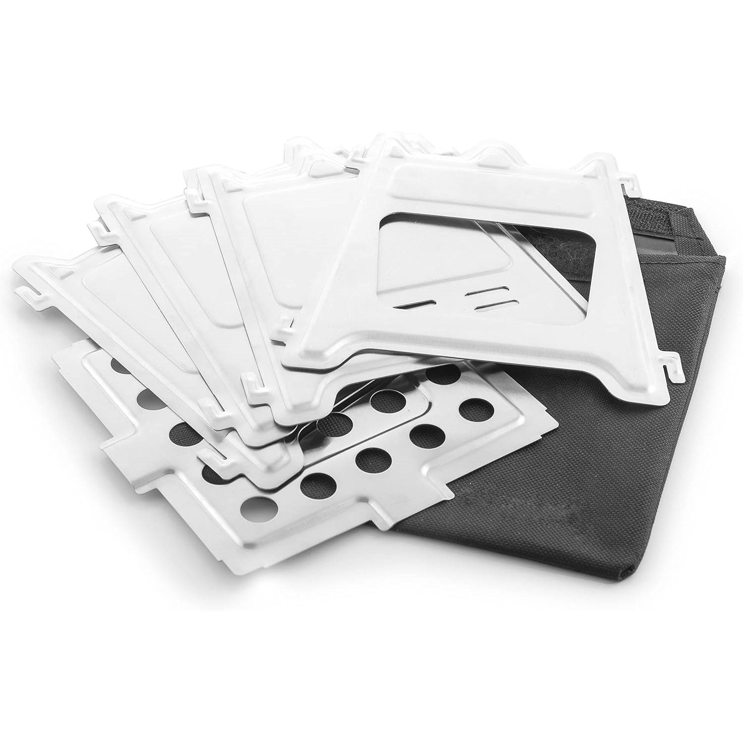 Mini soba portabila, ideala pentru camping sau drumetii, din inox ...