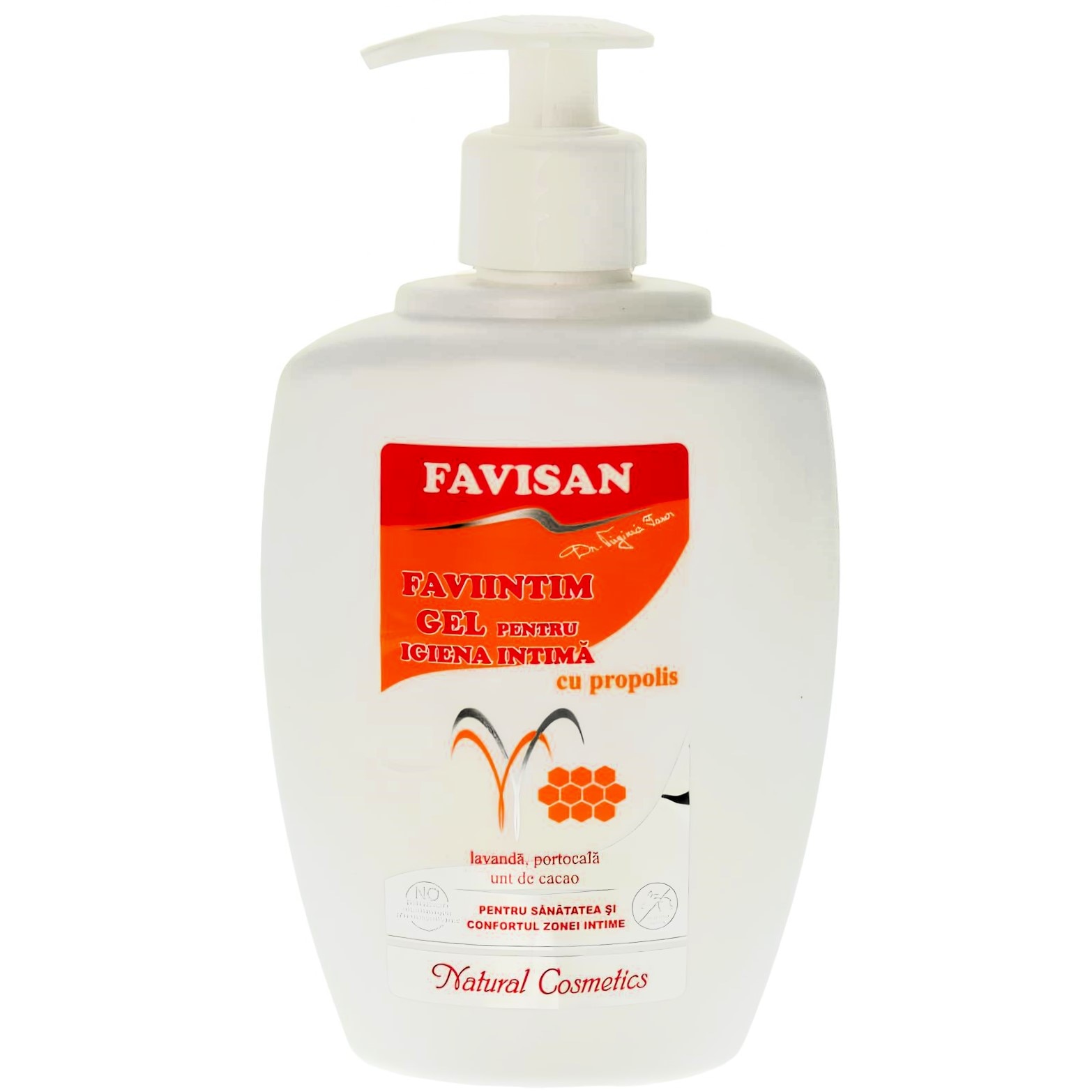 Gel igiena intima Faviintim fara parabeni cu Propolis, Unt cacao ...