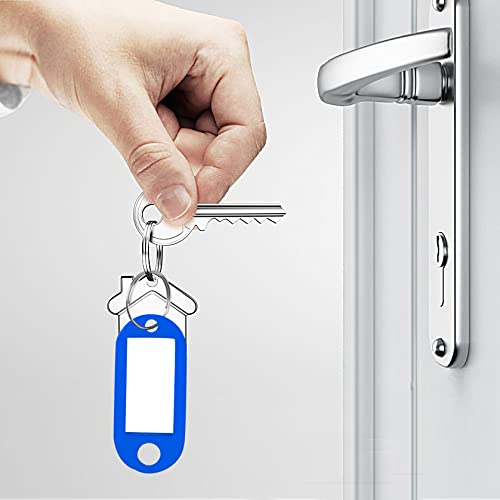 Set 10 brelocuri pentru chei, Plastic, Multicolor - eMAG.ro