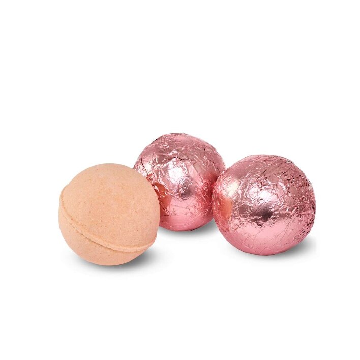 Set bombe de baie parfumate, IDC Institute, Scented Bath Bronze, 3x80 g ...