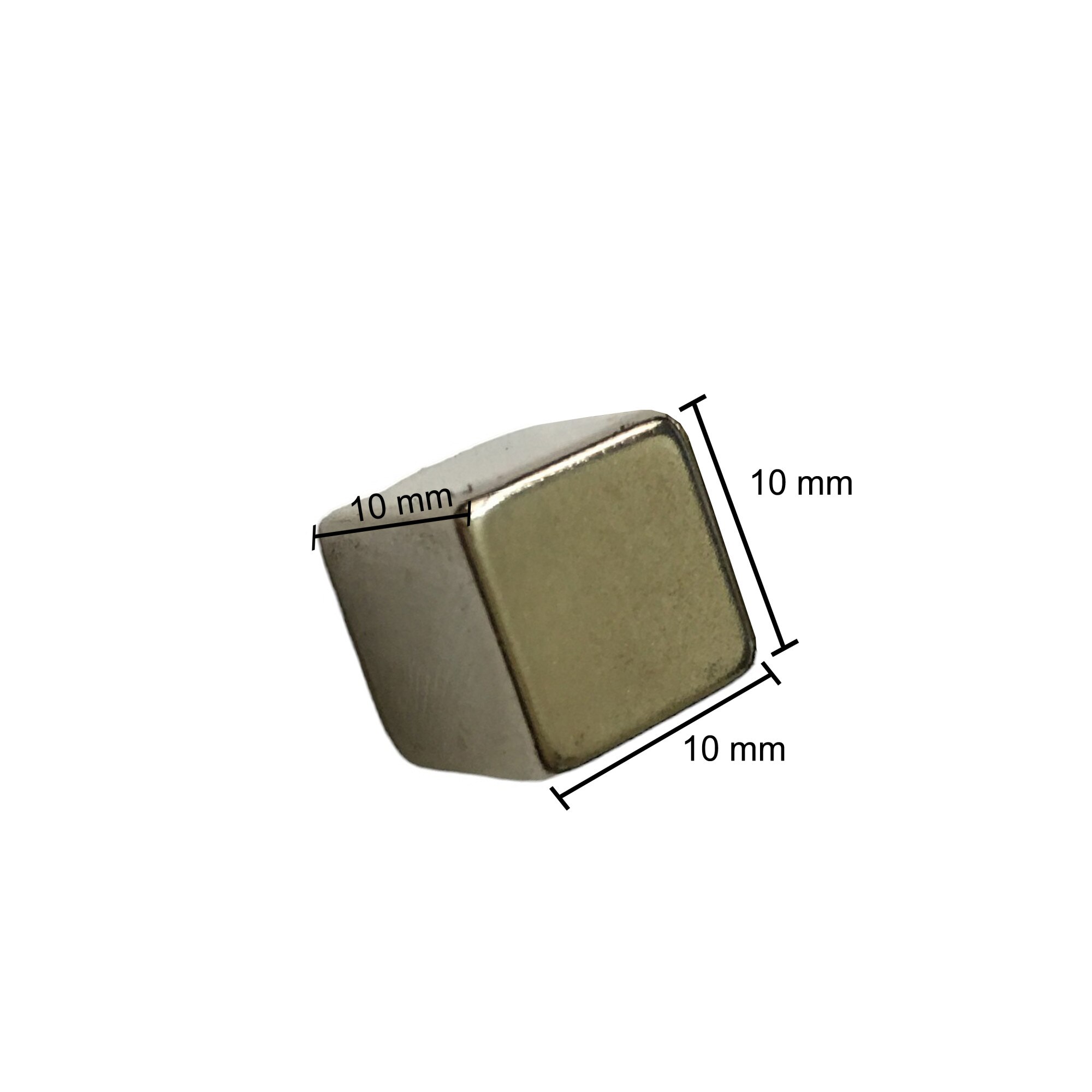 Magnet Neodim, Set 50 buc, 10x10x10 mm - eMAG.ro