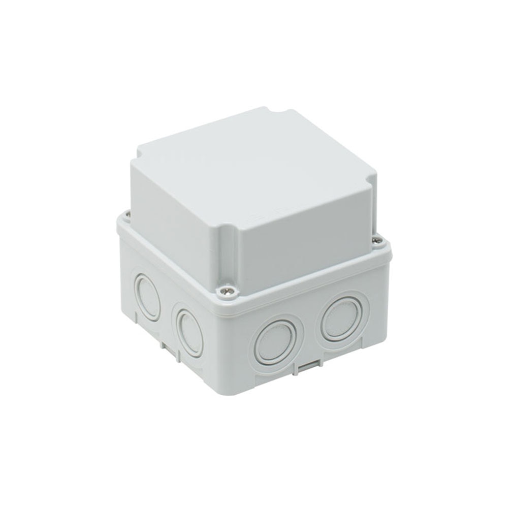 Doza patrata din plastic adanca ABS 110x110x100mm IP67 IK06 - eMAG.ro