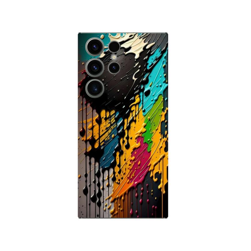 Фолио Skin, съвместимо със Samsung Galaxy S23 Ultra Wrap Skin Printing ...