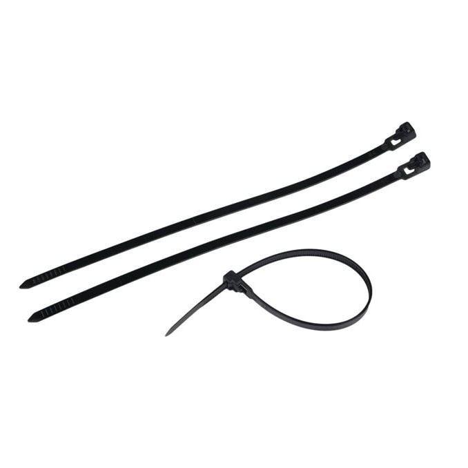 Coliere pentru Cabluri Negre Reutilizabile 20x0.48cm - 45 buc - eMAG.ro