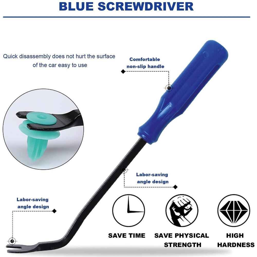 Set 5 Scule pentru demontare interior auto, Yefound®, pentru fete de ...