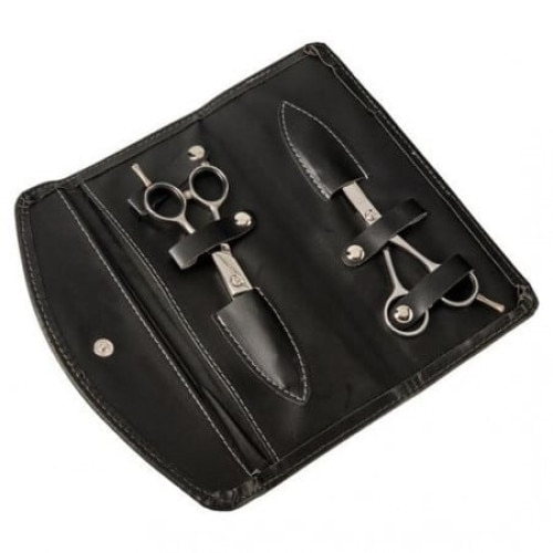 Set profesional 2 foarfeci tuns + filat, 14 cm School Series, Kiepe ...