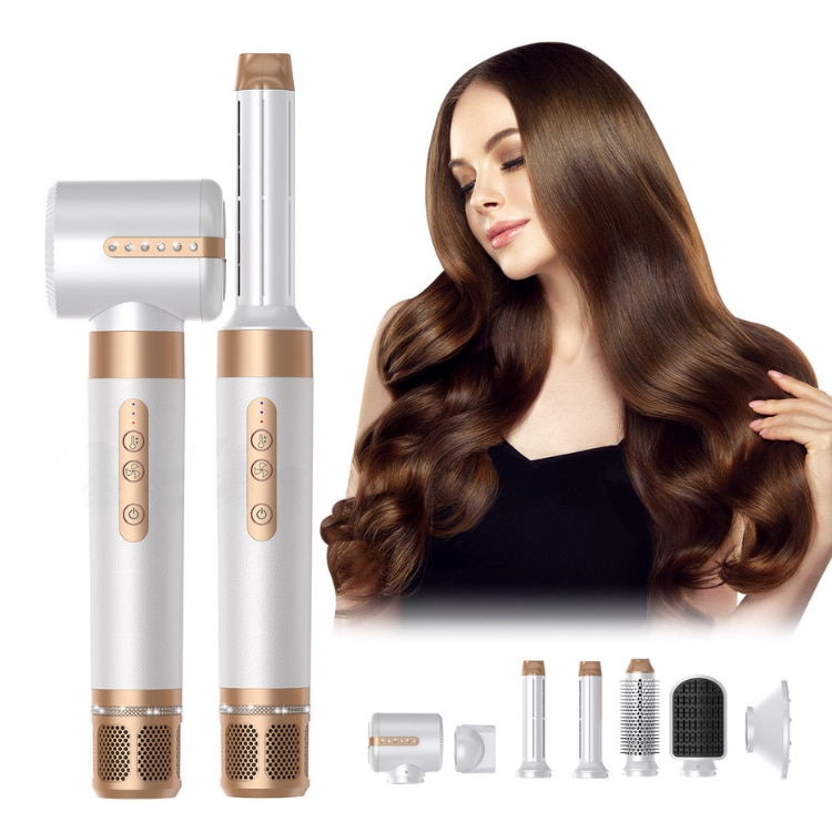 Uscator de par Profesional 7 in 1 ATOMKIT, Set Wrap Air Styler 110000 ...