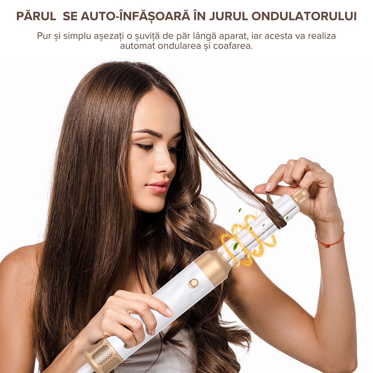 Uscator de par Profesional 7 in 1 ATOMKIT, Set Wrap Air Styler 110000 ...