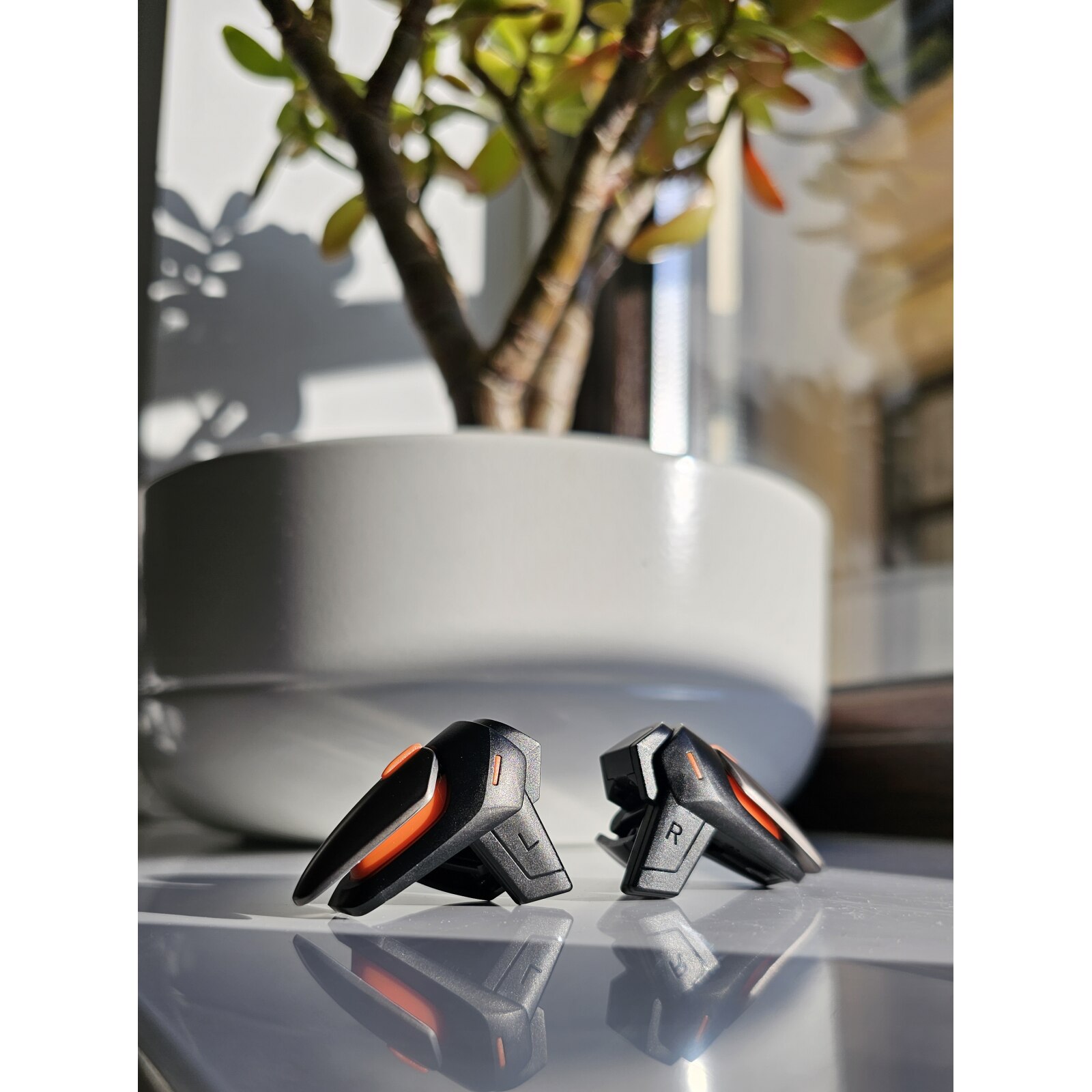 Butoane metalice speciale de gaming, cu comanda dubla DY 01, 2 bucati ...