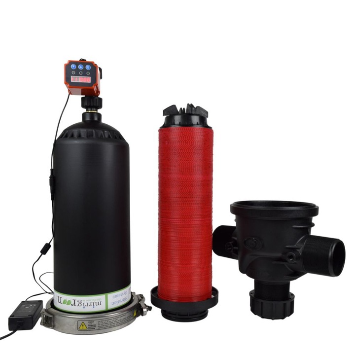 Filtru industrial cu discuri 130 microni 3 toli, purjare automata-super ...