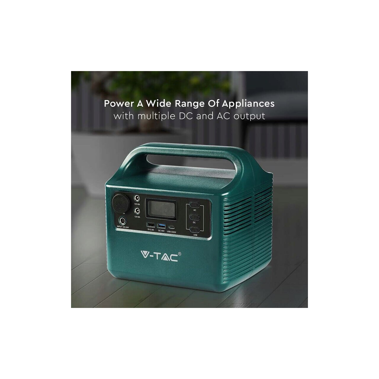 Statie de incarcare portabila, 300 Wh, 230 x 208 x 168 mm, Baterie ...