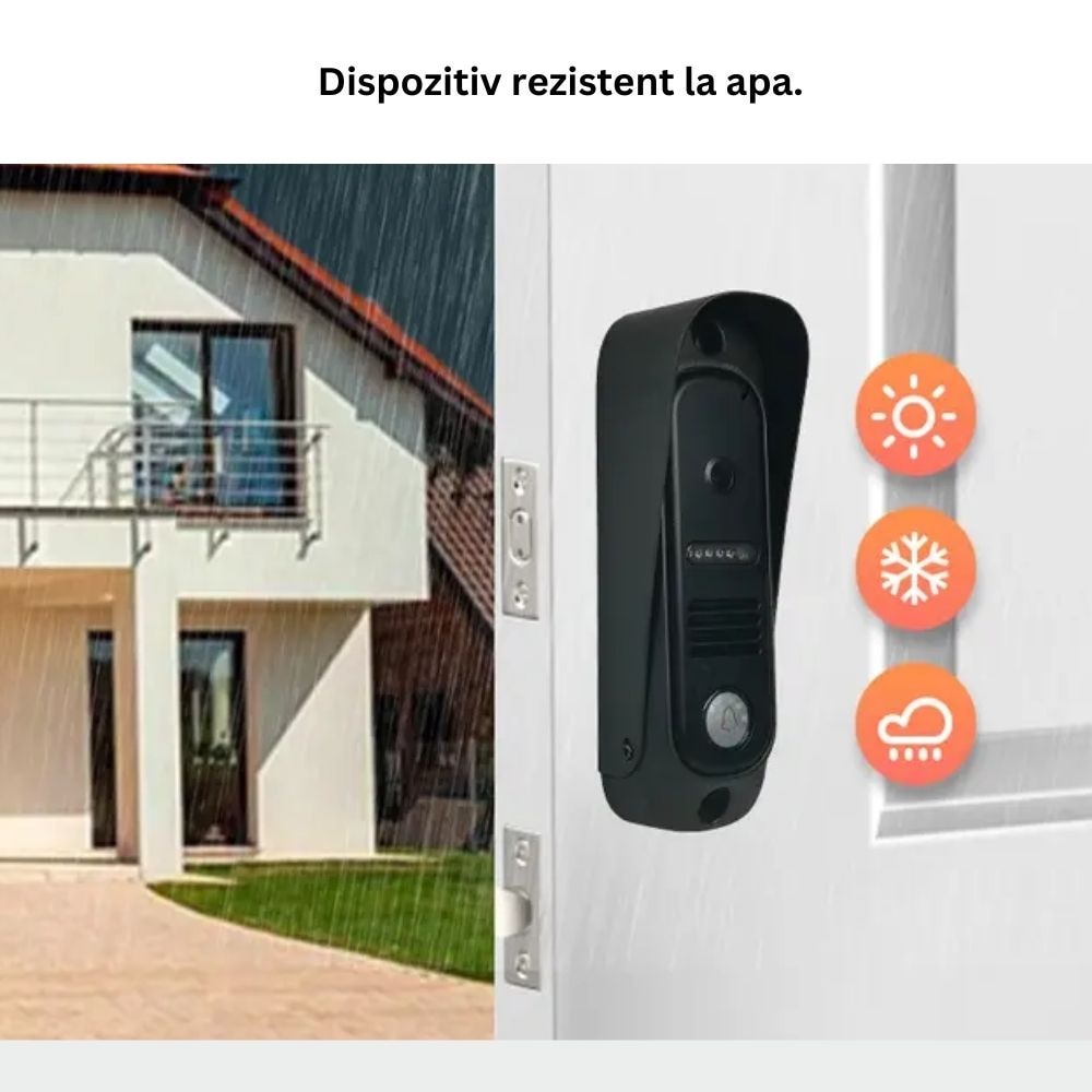 Sistem video de interfon cu ecran de 7 inchi, CRISTALIS SALE ...