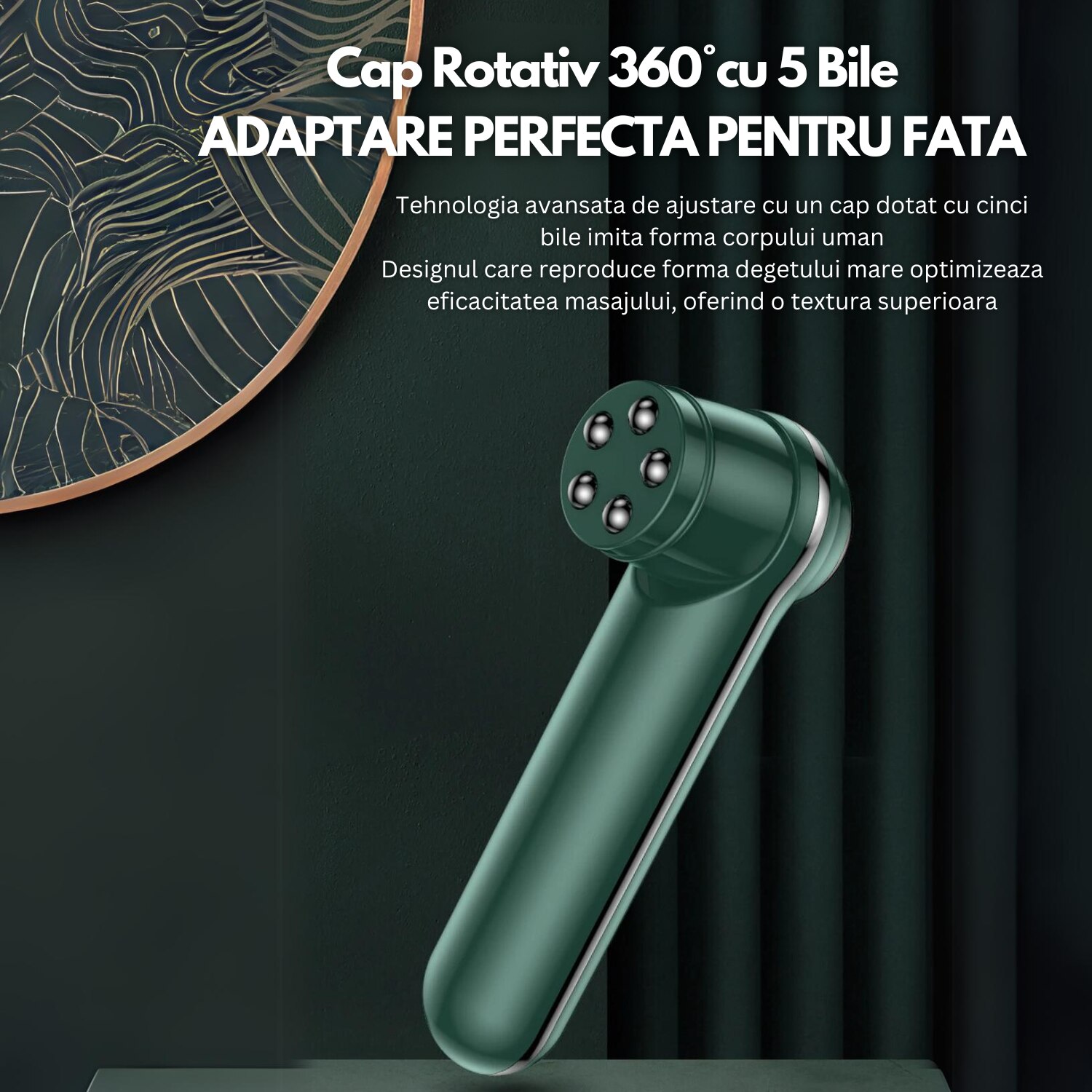 Професионален уред за грижа за лицето 3в1 четка за почистване и поддръжка на кожата 3 степени