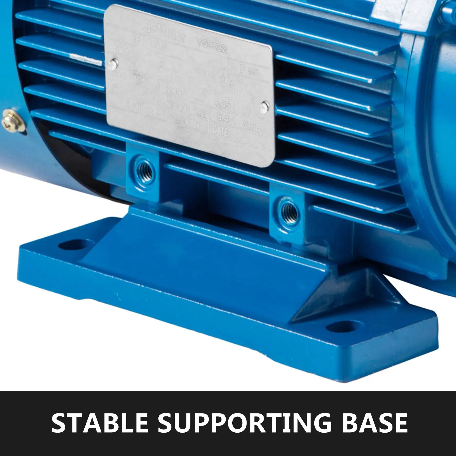 Motor electric, 220V, 2200W, 3000rpm, 7.5A, aluminiu, albastru - eMAG.ro