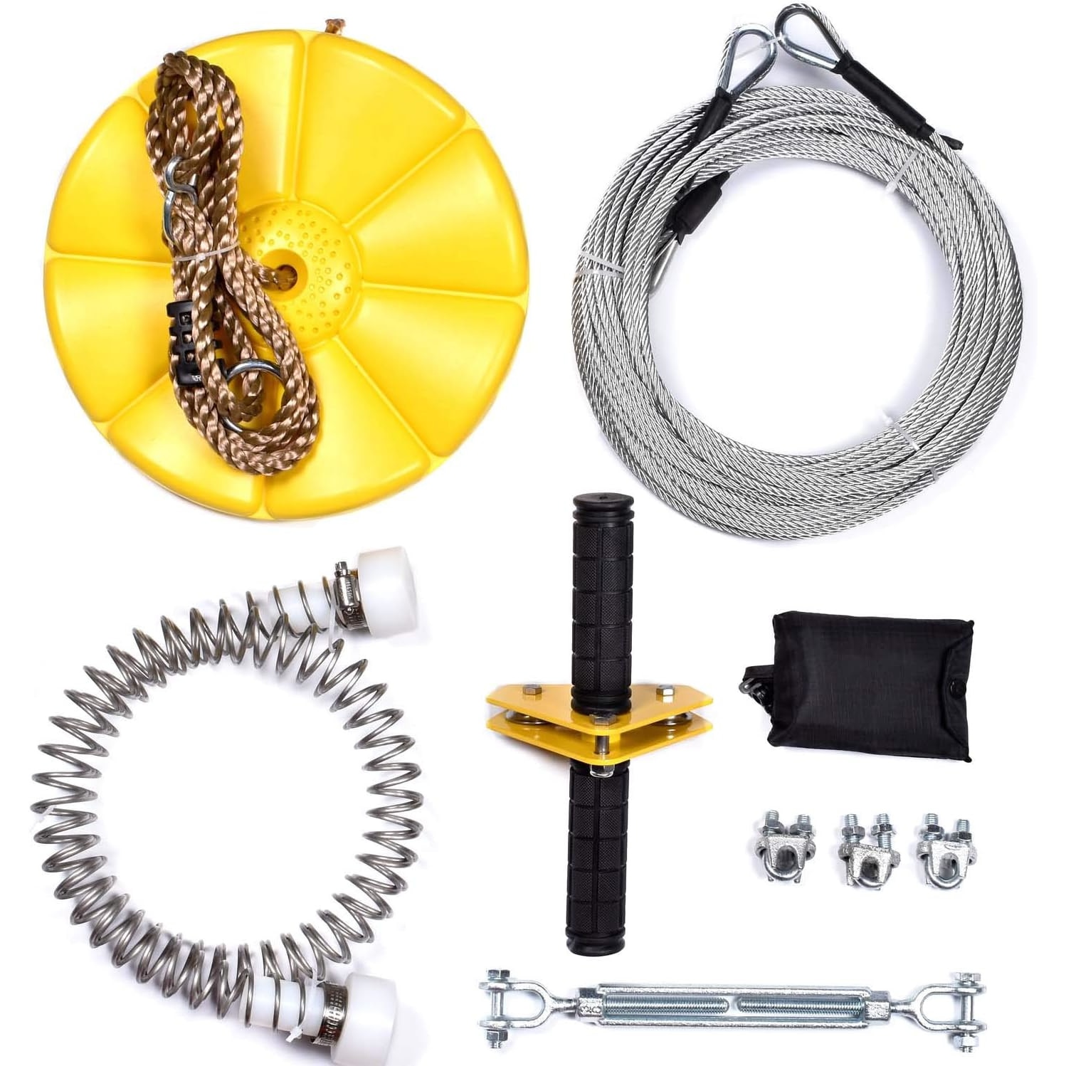 Tiroliana, 3000 cm, 250 lbs, otel inoxidabil, argint - eMAG.ro