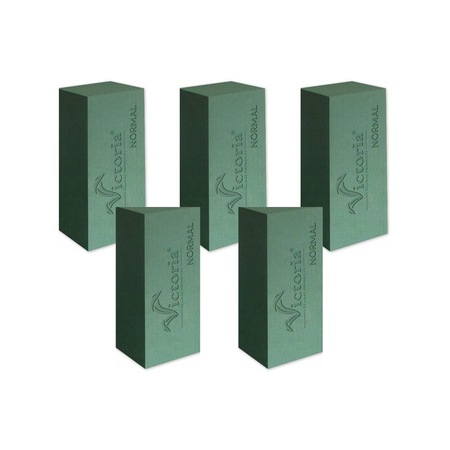 Burete Floral Verde pentru Flori Proaspete si Artificiale. Set de 5 ...