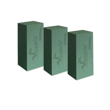 Burete Floral Verde pentru Flori Proaspete si Artificiale. Set de 3 ...