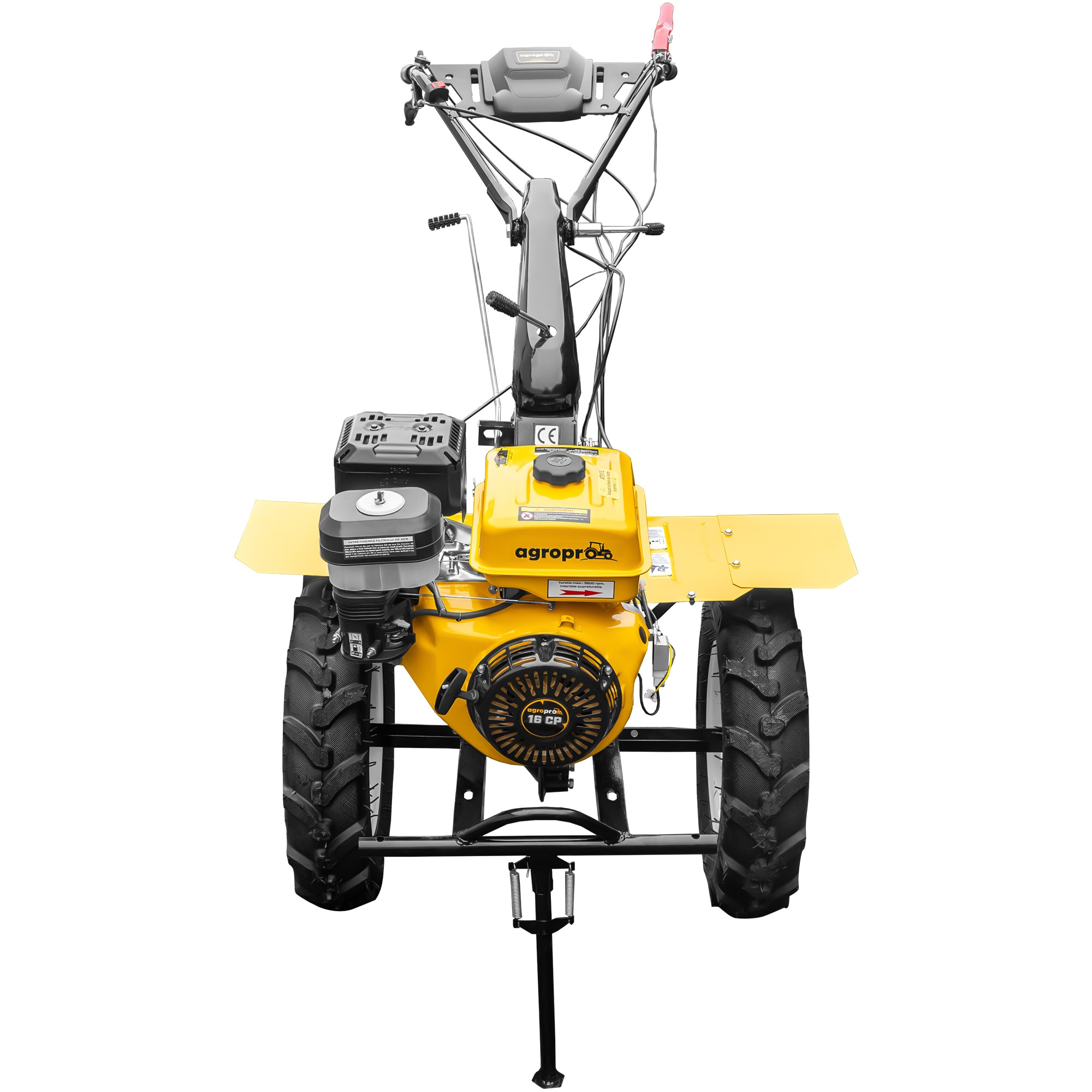 Motocultor AgroPro HS 1100D, motor 16 CP, benzina EURO V, 2+1 viteze ...