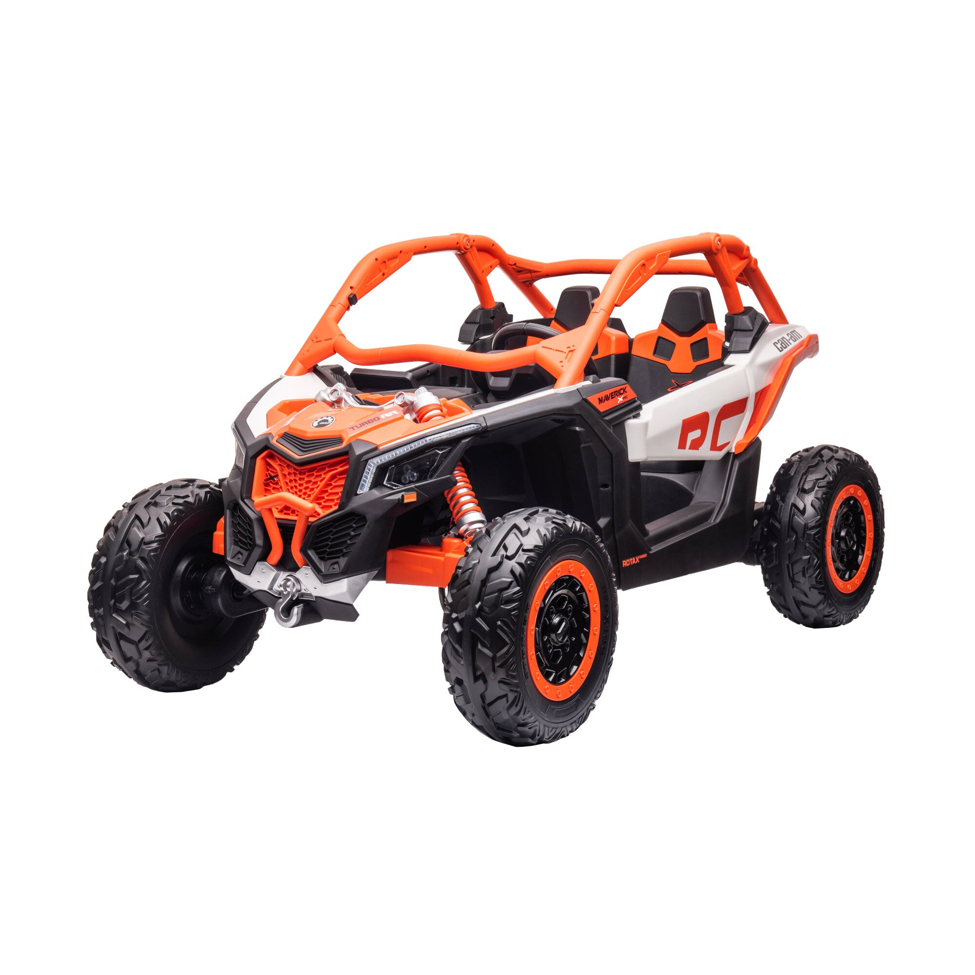 Masinuta UTV electric Premier 4x4 Can-Am Maverick Force RC, 2 locuri, 12V, roti cauciuc EVA ...