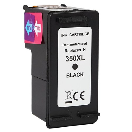 Cartus cerneala GraphiteK compatibil HP 350XL Black, 25 ml, 1000 pagini ...