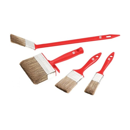 Set pensule vopsit, maner plastic, pentru email si lac, Meister - eMAG.ro