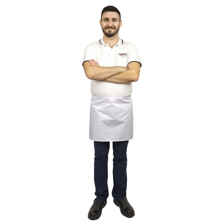 Sort de chelner, M&C, Bumbac, 40 cm, Alb - eMAG.ro