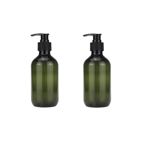 Sticle cu pompa, Llwl, Plastic, Verde, 300 ml, 2 buc. - eMAG.ro