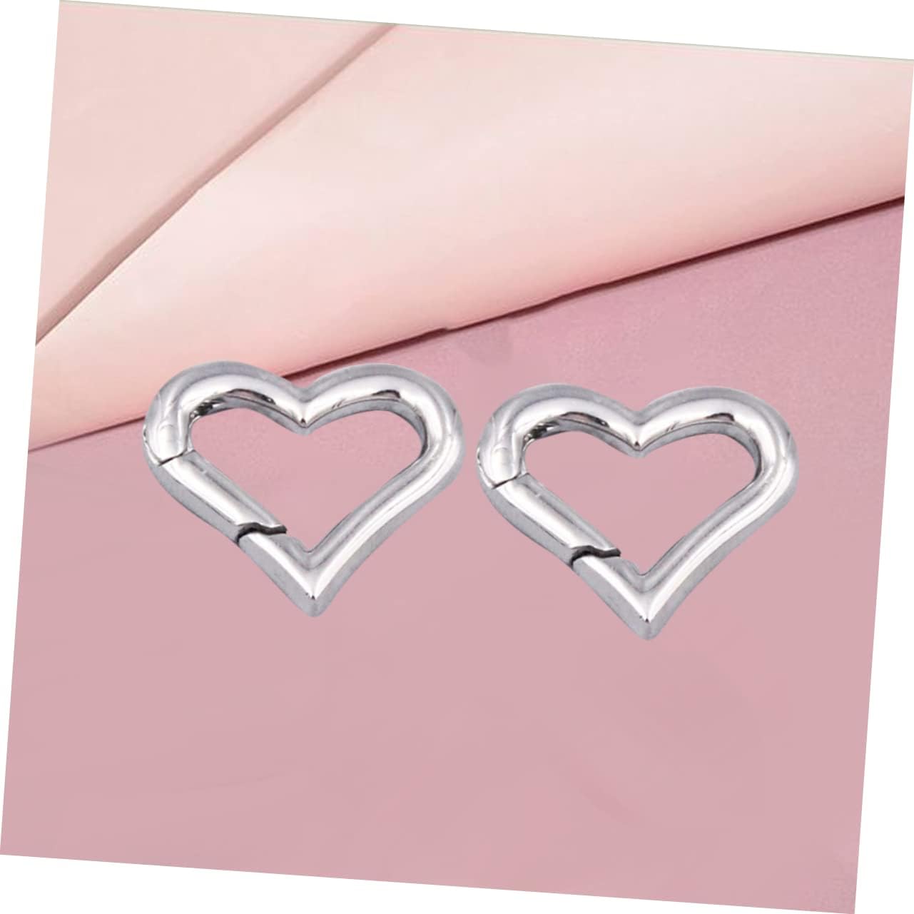 Set 2 carabine multifunctionale, LLWL, Forma inimioara, Inox, 2 x 1.8 ...