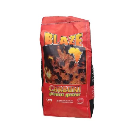Set 4 Saci Carbune Instant pentru Gratar, 1.25 kg, Blaze - eMAG.ro