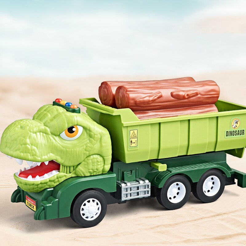 Basculanta pentru copii, Sunmostar, Model Dinozaur, Plastic, 24 x 30 x ...