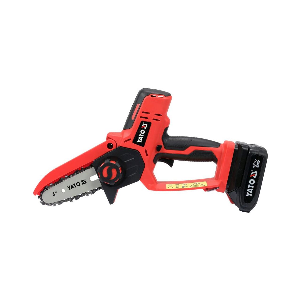 Mini drujba electrica cu lant 10cm cu acumulator Li-Ion 18 V, 2.0Ah si ...