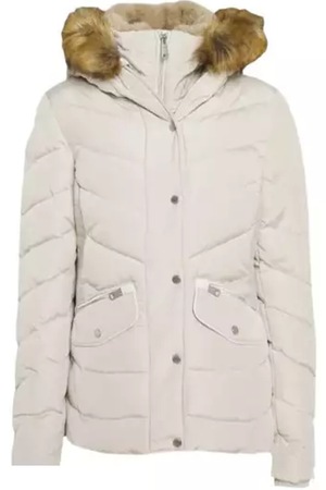 Geaca puffer de iarna, Tom Tailor, Bej, XL - eMAG.ro