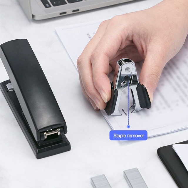 Capsator de birou, Notekisskai, ABS, Negru - eMAG.ro