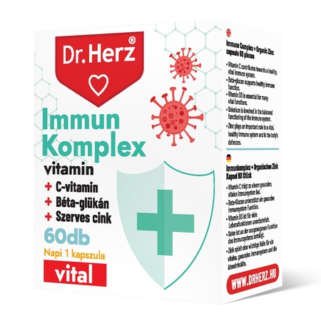 Capsule multivitamine pentru imunitate Dr Herz 60 buc - eMAG.ro