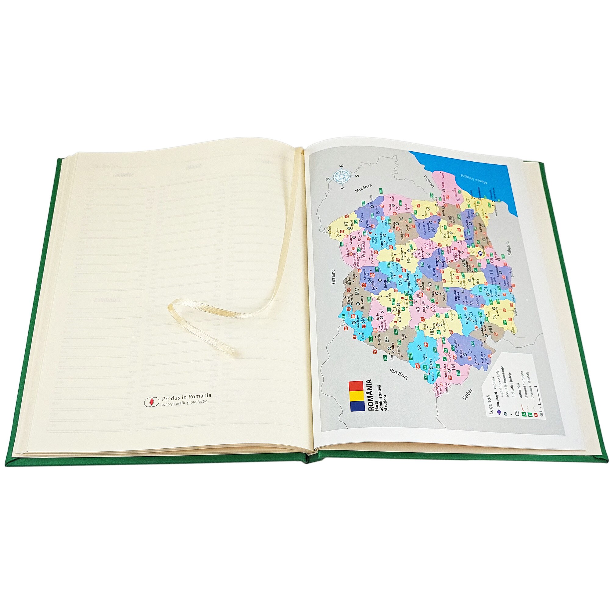 Agenda datata 2024 pentru programari, format A4, 21 x 27 cm, cu 152 ...