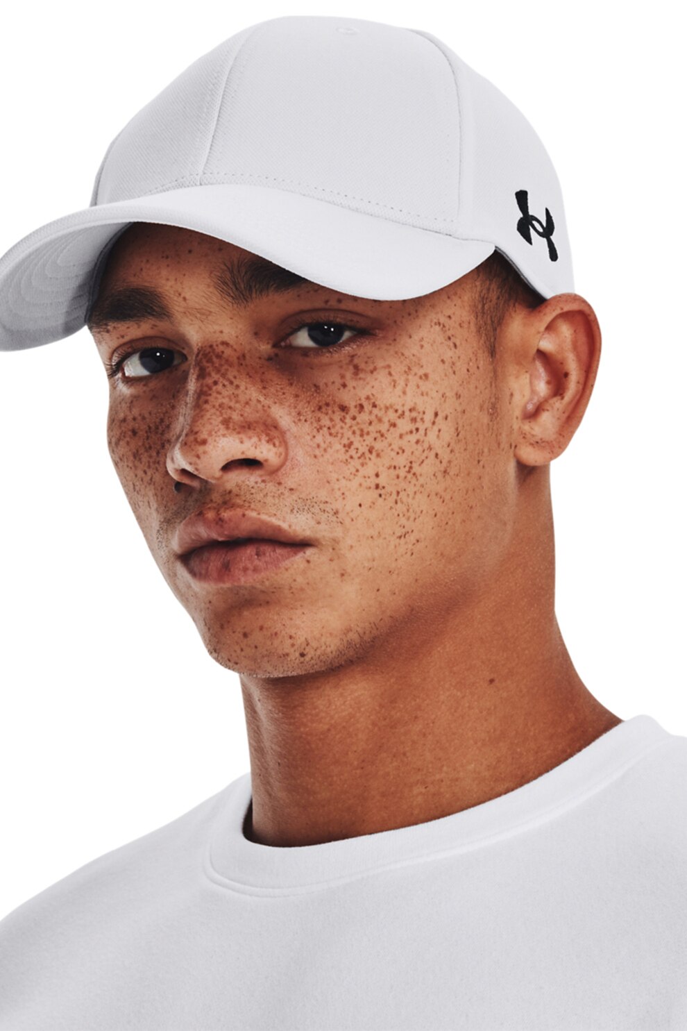 Under Armour, Sapca pentru fitness Team Blitzing, Alb, 55-60 CM - eMAG.ro
