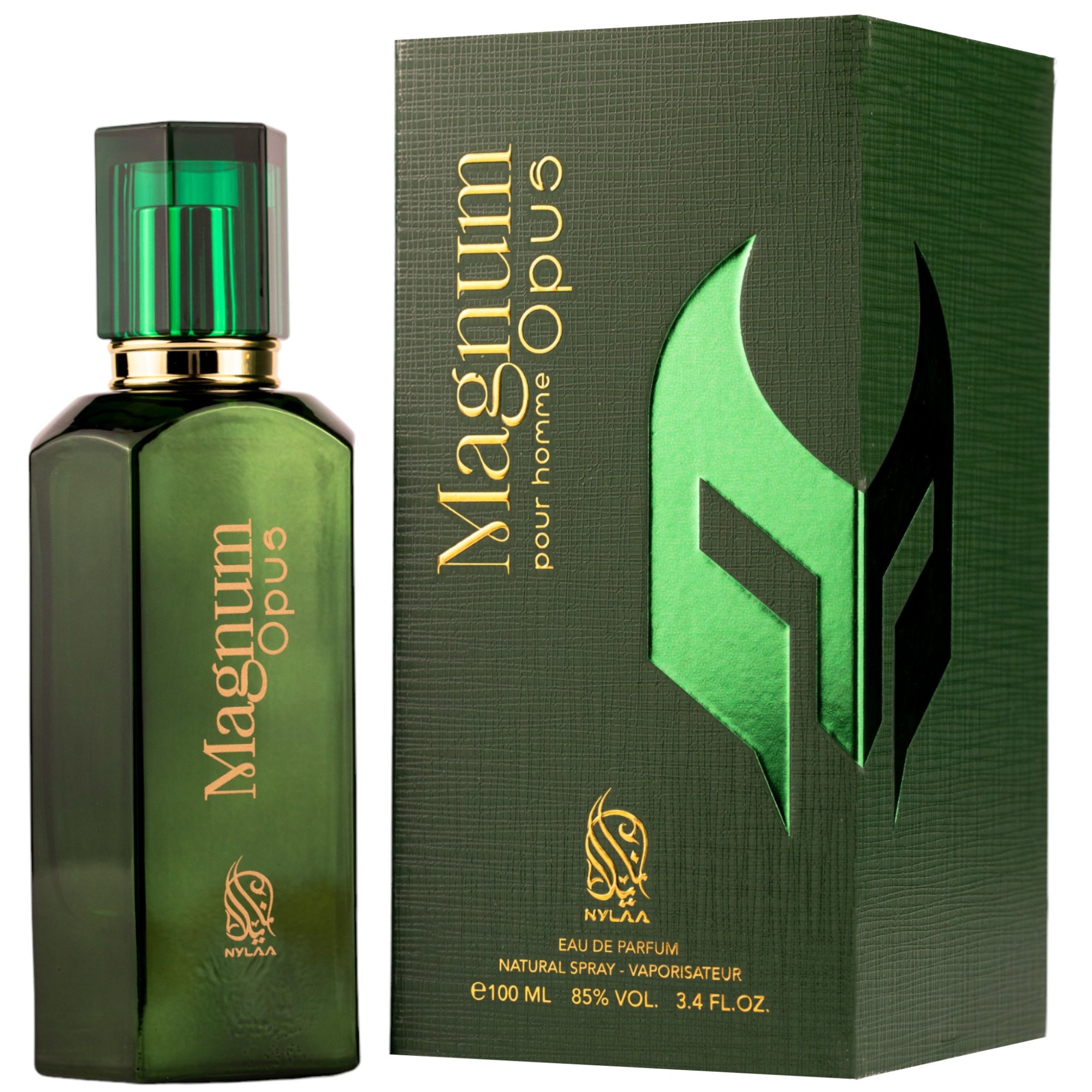 Apa de Parfum Magnum Opus Nylaa, Barbati, 100 ml - eMAG.ro