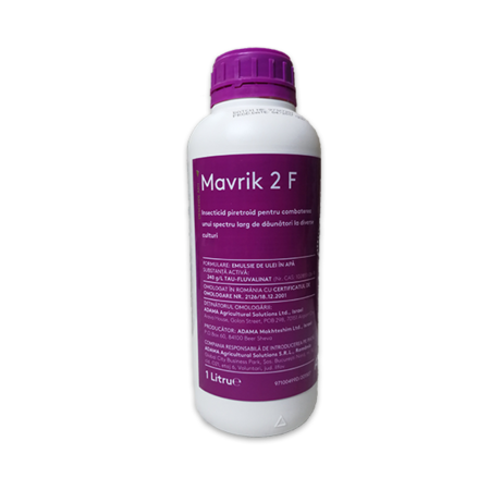 Insecticid pe baza de Tau-fluvalinat, Mavrik 2F, 1 l - eMAG.ro