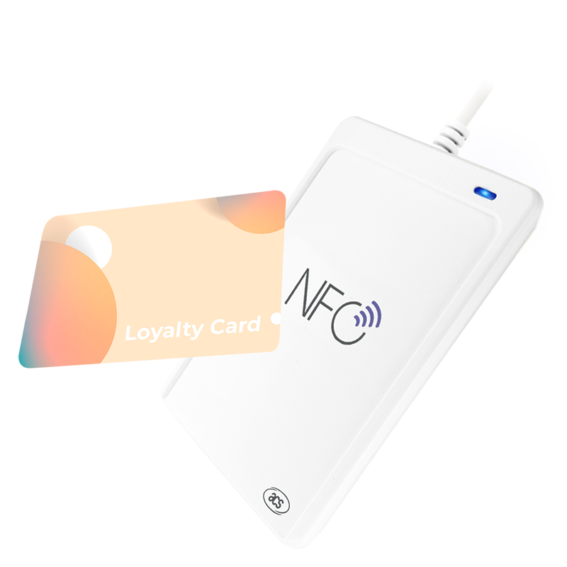 Cititor carduri si taguri NFC/RFID contactless ACS ACR1552U - eMAG.ro